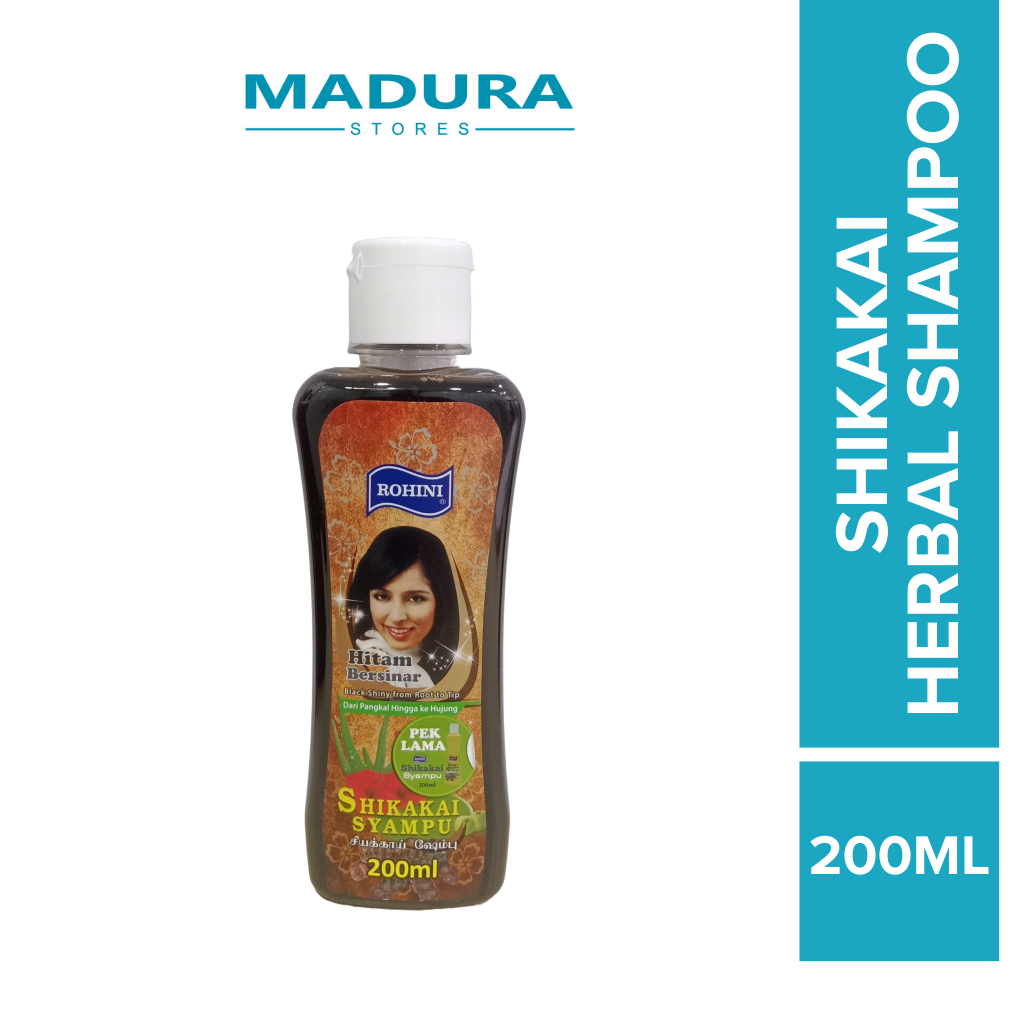 Rohini Shikakai Herbal Shampoo 200mL | Shopee Malaysia