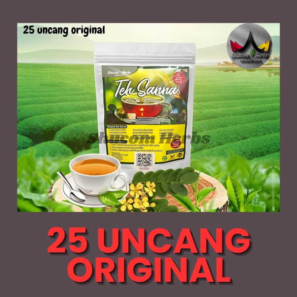 [ READY STOCK NADZIRAH SHOP ] 25 +5 Uncang Original Teh Sanna cuci ...