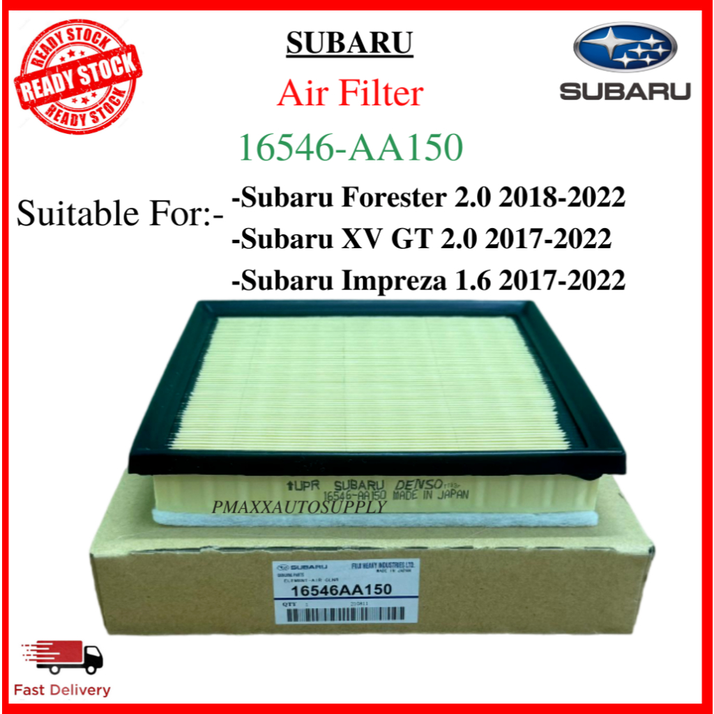 Original Subaru Engine Air Filter for Subaru XV Forester WRX Legacy ...