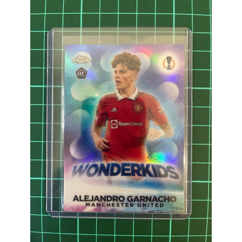 Topps Chrome Alejandro Garnacho (Rookie) | Shopee Malaysia