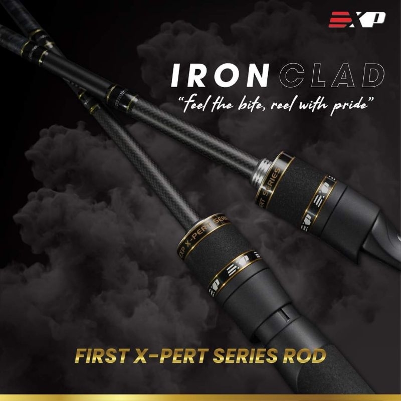 EXP IRONCLAD NEW 2024 SPINING/BAITCAST ROD | Shopee Malaysia