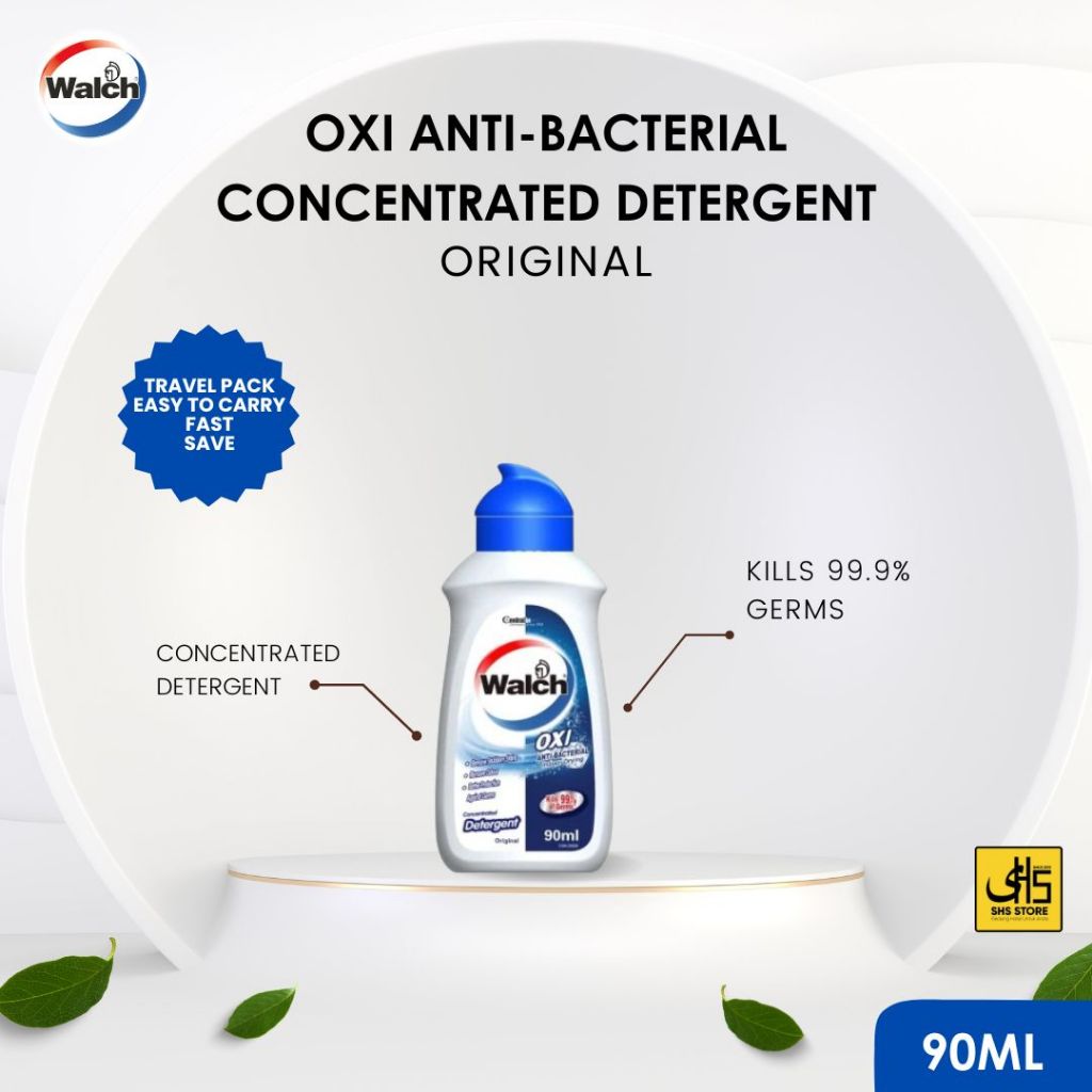 Small Pack!! Walch OXI Antibacterial Concentrated Laundry Detergent ...
