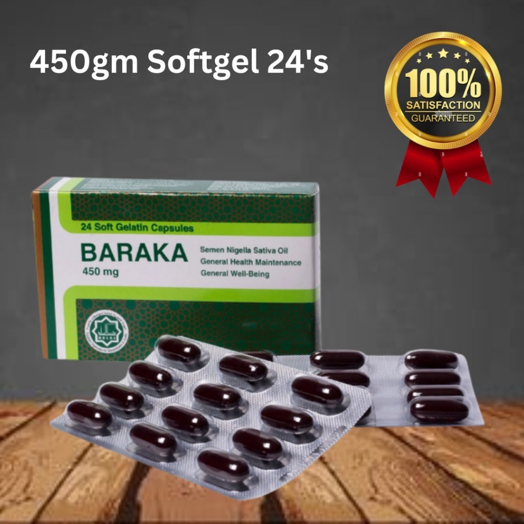 Baraka Original(24 capsules) - Habbatus Sauda Makanan Sunnah ...
