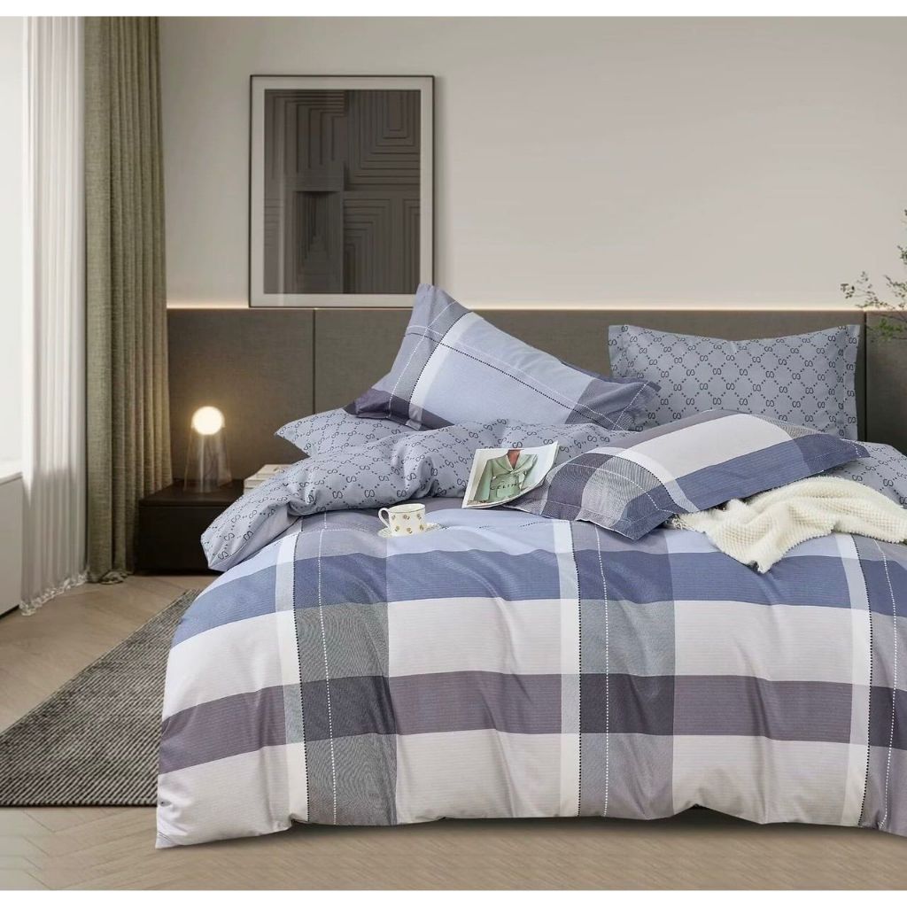 HOT DESIGN CADAR SINGLE & SUPER SINGLE HQ (5IN1) COMFORTER SET BEDDING ...