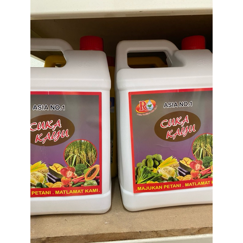 Cuka Kayu (5 liter) / Baja / Foliar Fertilizer / Mencegah Jangkitan ...