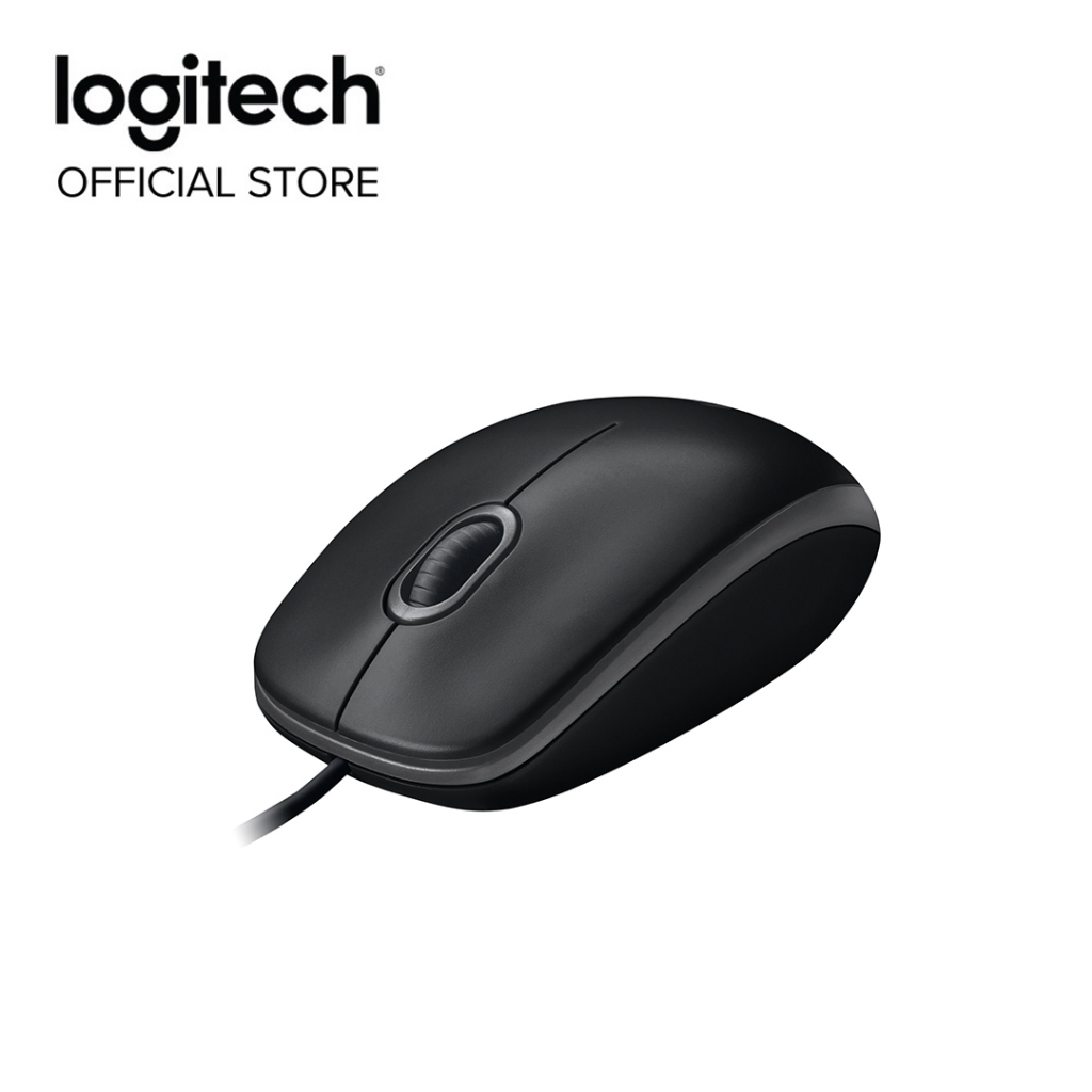 Logitech M100r Wired USB Mouse, 3-Buttons, 1000 DPI Optical Tracking ...