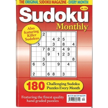 SUDOKU MONTHLY (Single Issue) | Shopee Malaysia