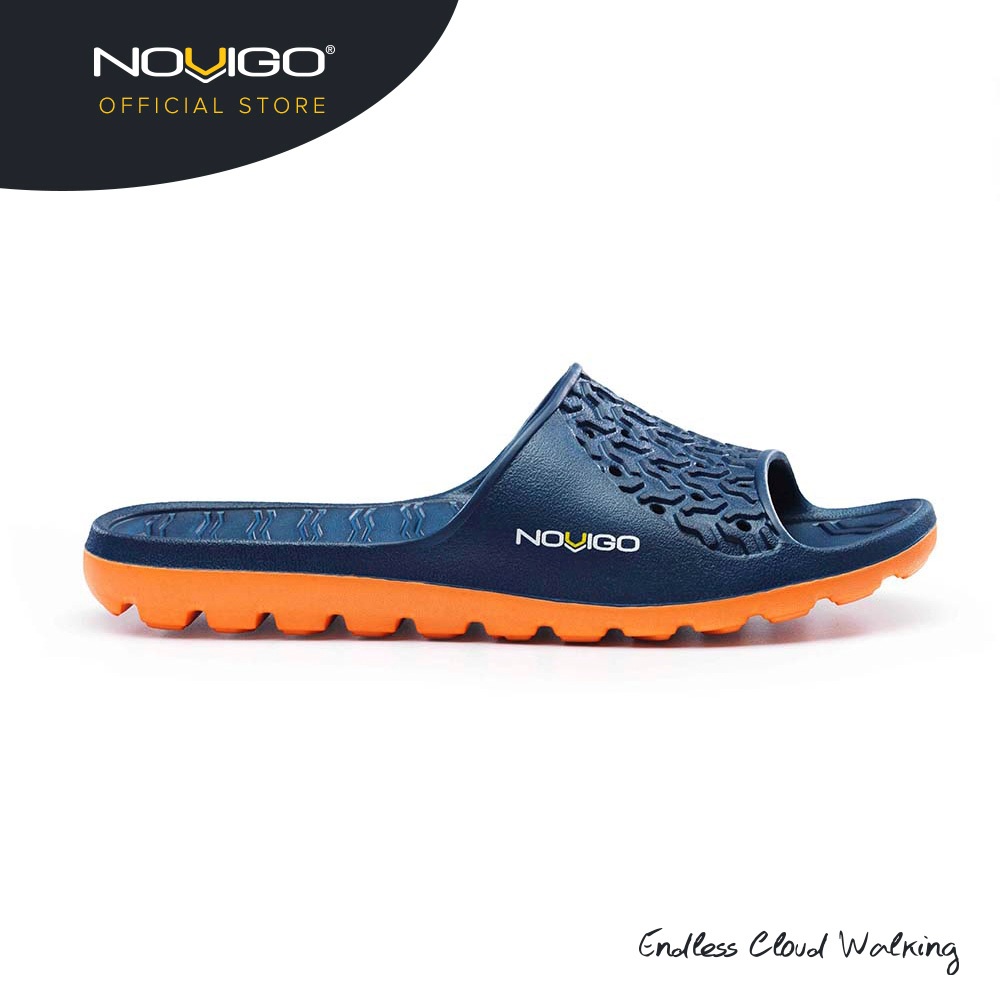 Novigo® Pamplona Dual Density Unisex EVA Sandal (Denim Blue/Salamander ...