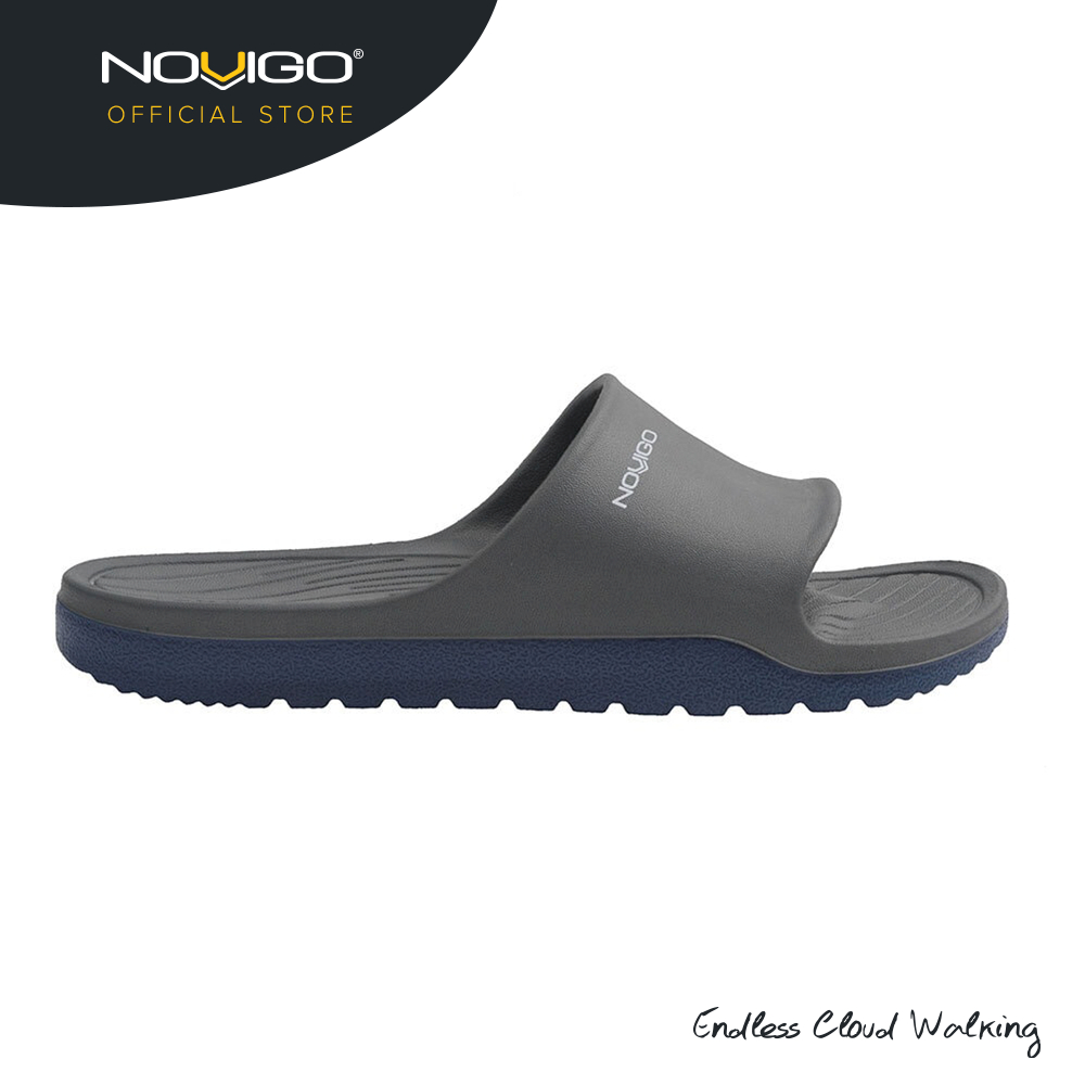 Novigo® Toro Dual Density Unisex Eva Sandal (Battleship Grey/Space Blue ...