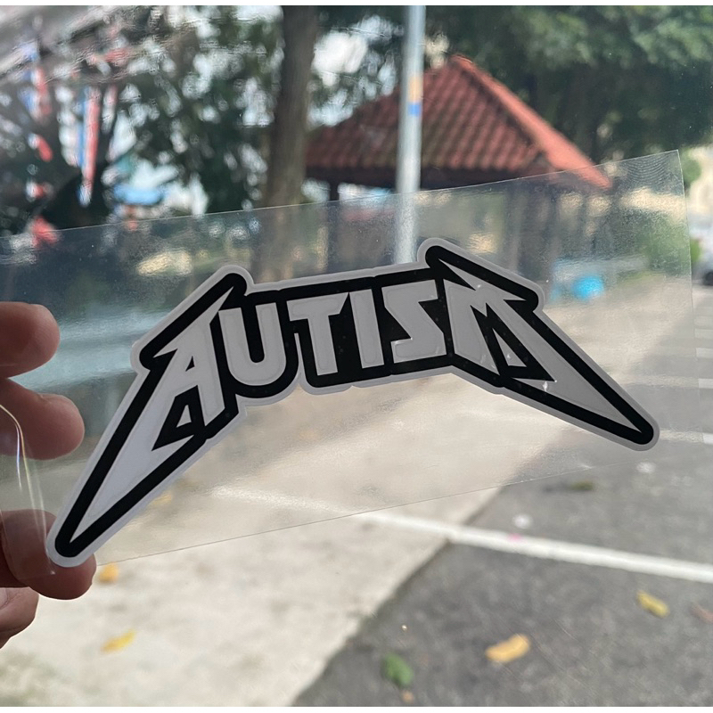 Autism On Board Metallica Car Sticker Premium | Shopee Malaysia