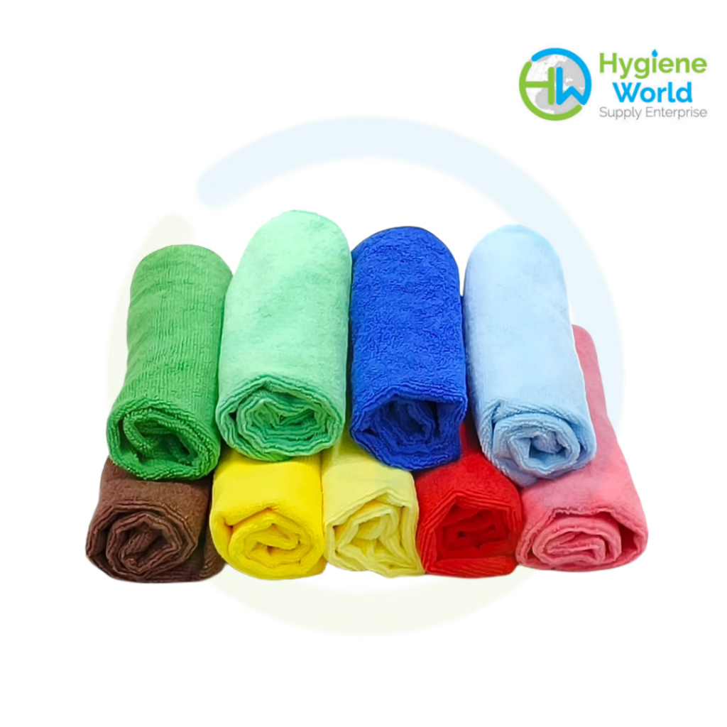 Kain Tuala Lap Microfibre / Microfiber Cloth 40cm X 40cm [Tebal/Thick ...