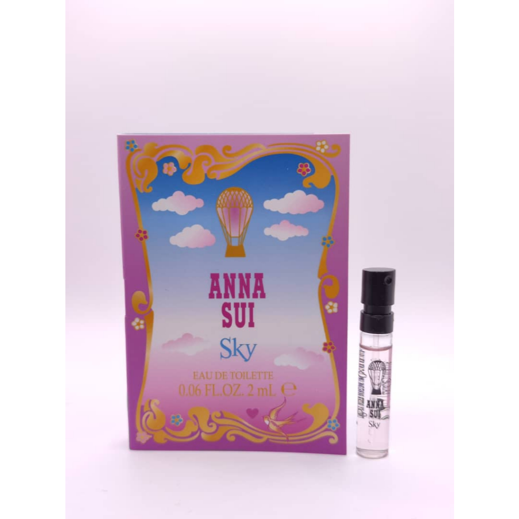 Vial Perfume Anna Sui Sky EDT 2ml For Women / Minyak wangi perempuan spray | Shopee Malaysia