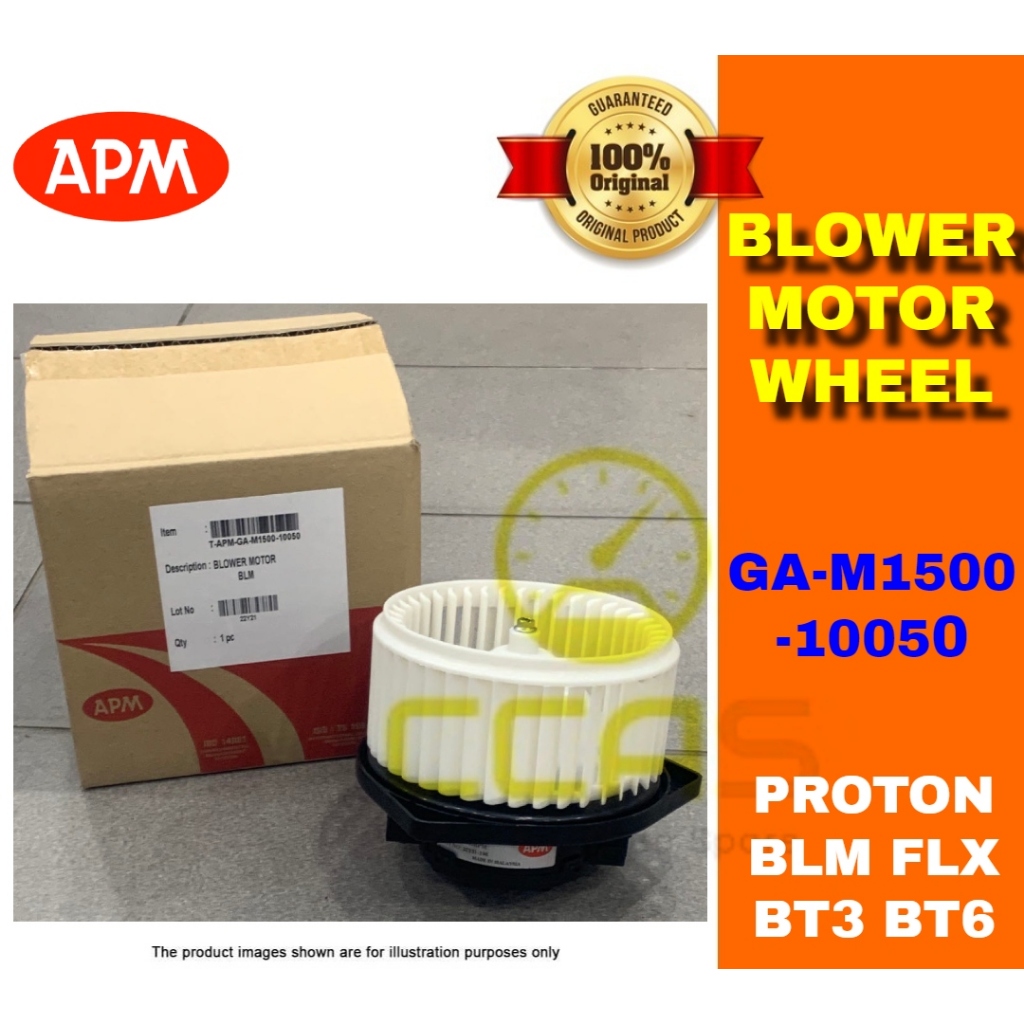 PROTON BLM FLX BT3 BT6 AIR COND BLOWER FAN MOTOR ( GA-M1500–10050 ...