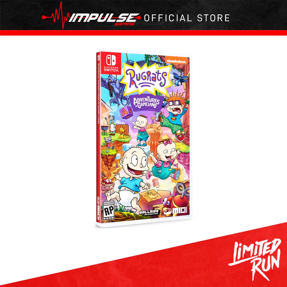[LIMITED RUN] NSW Nintendo Switch Rugrats: Adventures in Gameland Eng ...