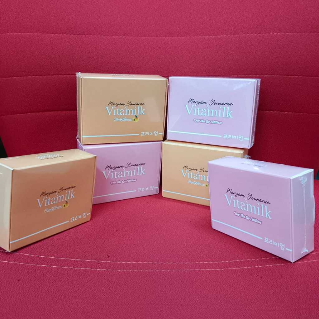 VITA BOOSTER VITAMILK 10 Sachet (Peach & Strawberry) | Shopee Malaysia