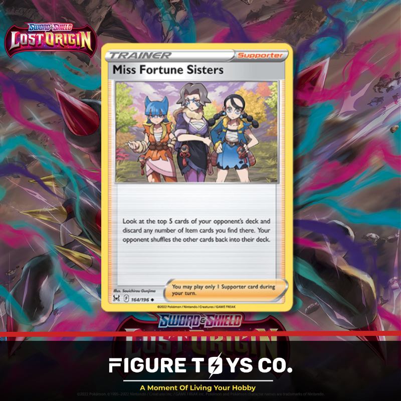 Pokemon TCG - Miss Fortune Sisters ( 164/196 ) ENG | Shopee Malaysia