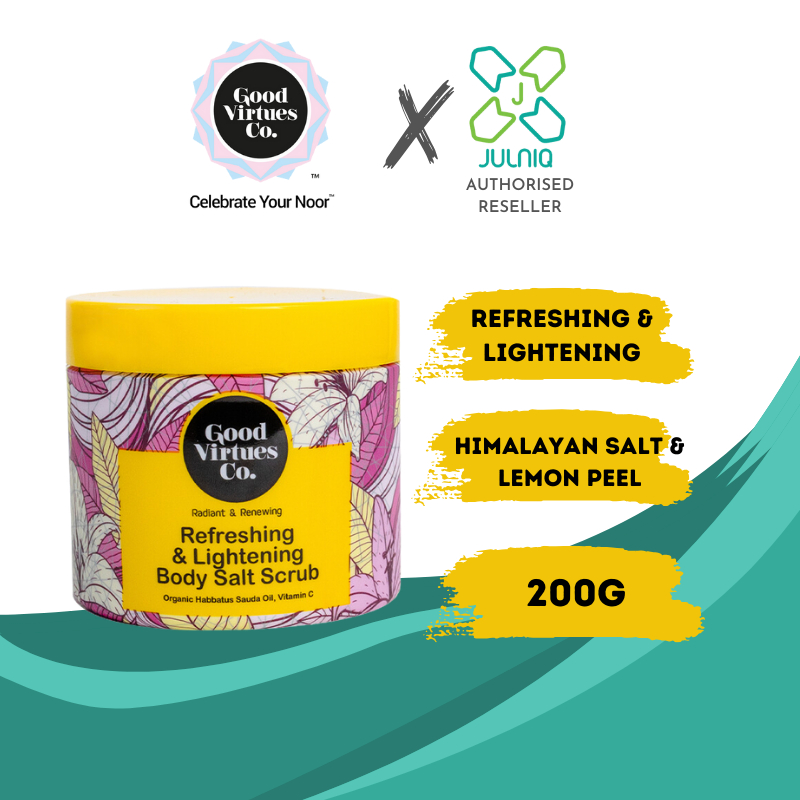 Good Virtues Co. [GVC] Lightening Body Salt Scrub Range 200g | Shopee ...