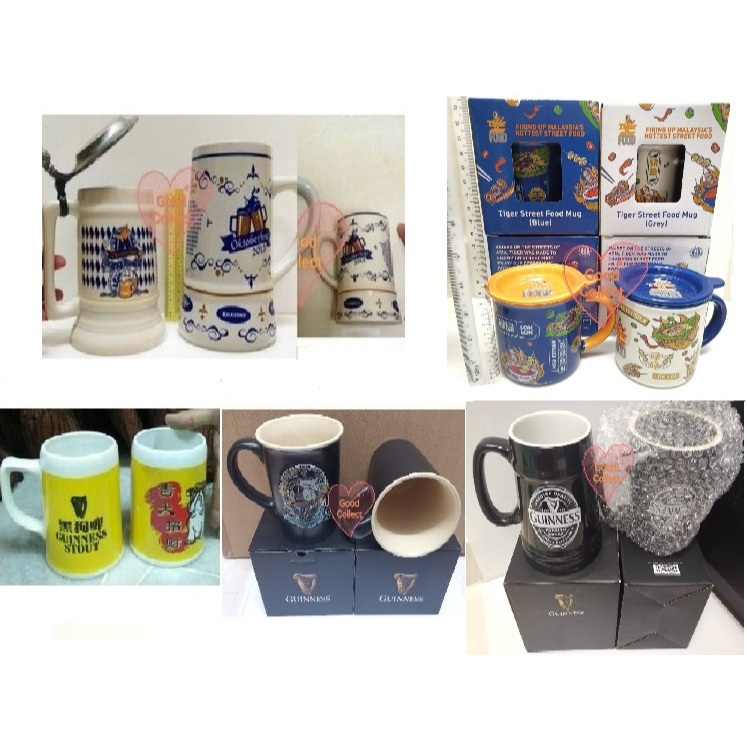 Ceramic Mug Oktoberfest 2013 or Tiger Street Food Mug or Guinness ...