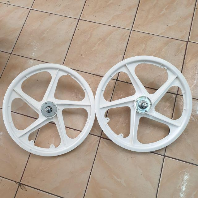 Ready Stock >> 20" Plastic Sport Rim Basikal BMX Lajak Set Termasuk Hub ...