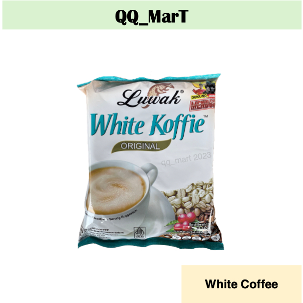 Luwak White Koffie Kopi Original 18 Sachet @20G | Shopee Malaysia