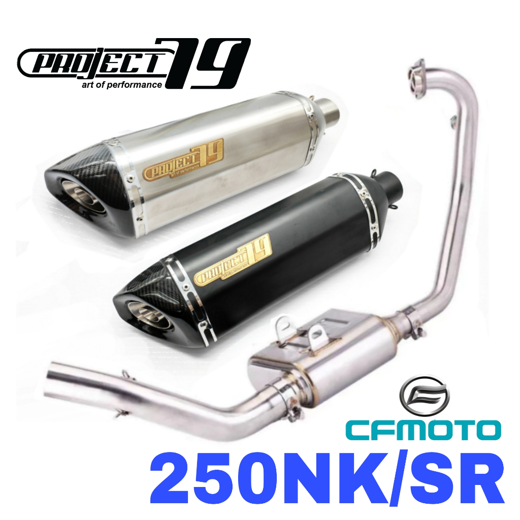 Project79 Exhaust CF Moto NK250/250SR Full System Piping Stainless ...