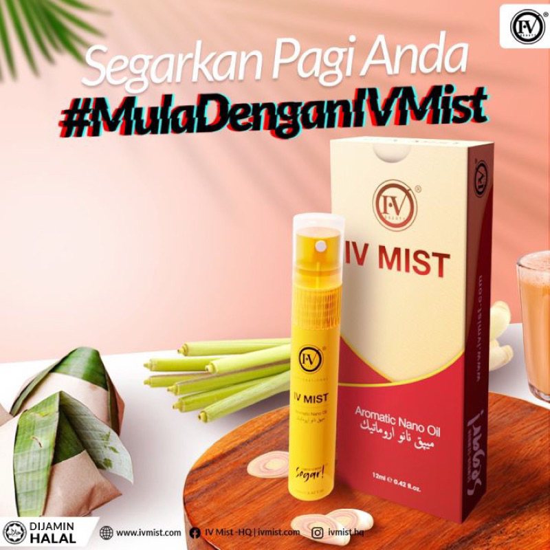 🔥 (HQ) IV MIST 🔥 | MERAWAT RESDUNG KRONIK | UBAT RESDUNG PALING BERKESAN | Shopee Malaysia