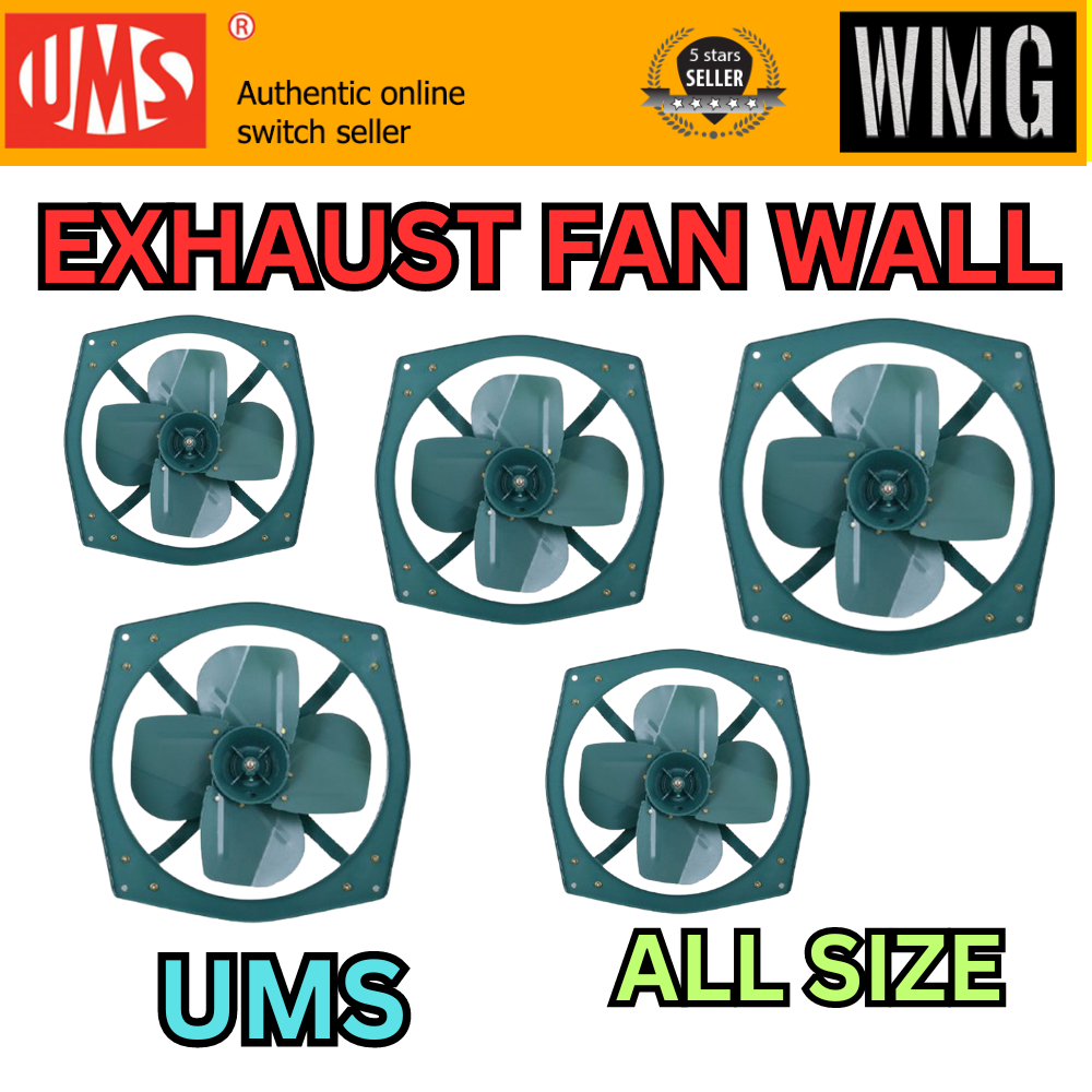 UMS EXHAUST FAN WALL 12/16/18/24" 240/415V | Shopee Malaysia