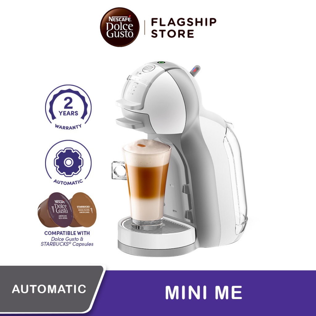 NESCAFÉ® Dolce Gusto® Mini Me Coffee Machine [WHITE/ BLACK] | Shopee ...