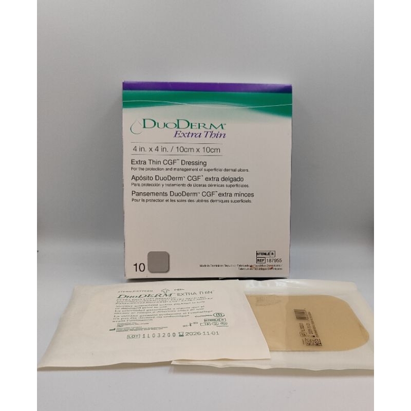 Duoderm Extra Thin 10cm X 10cm 1's EXP 11/2026 | Shopee Malaysia