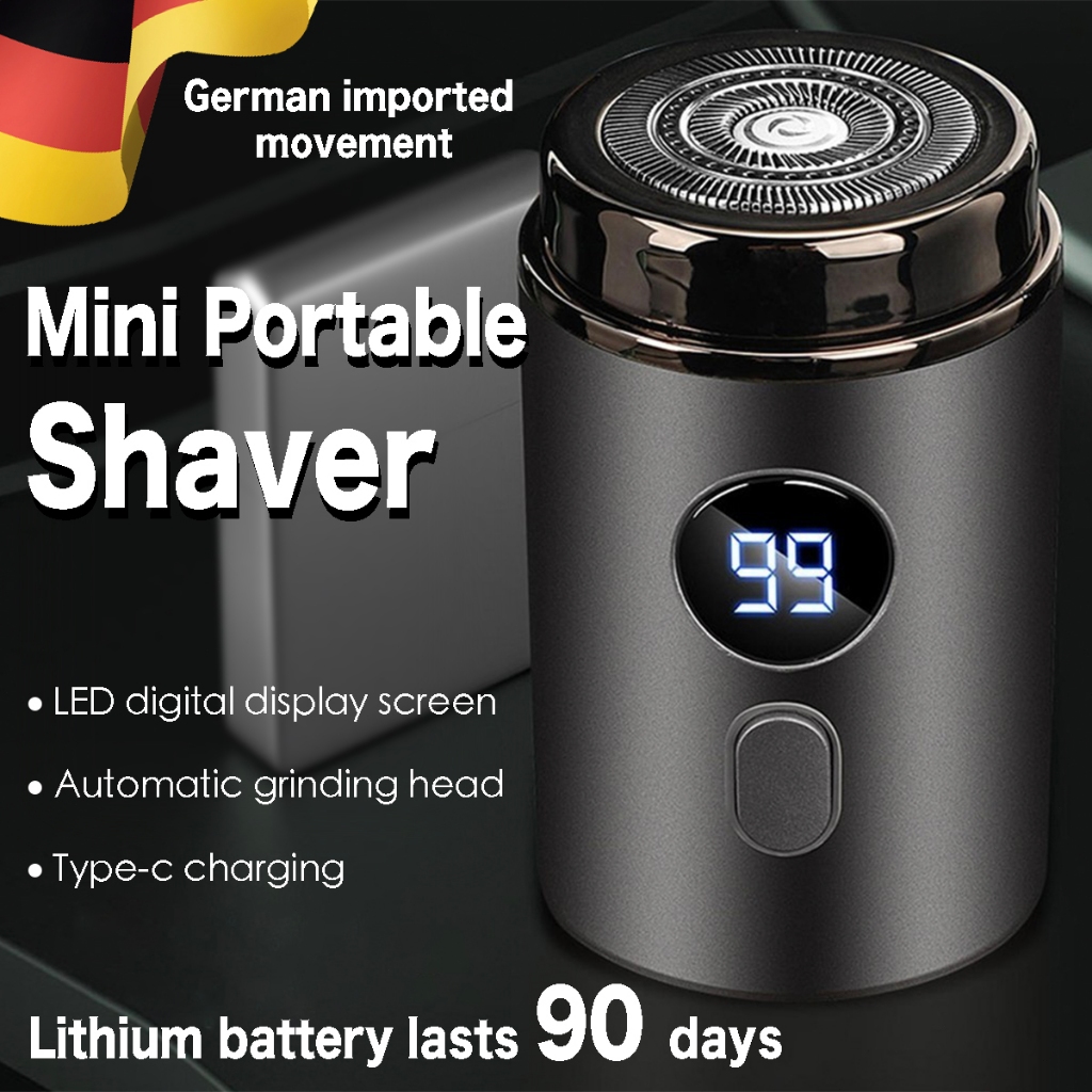 Travel Shaver For Men Pocket Size Portable Waterproof Travel ...