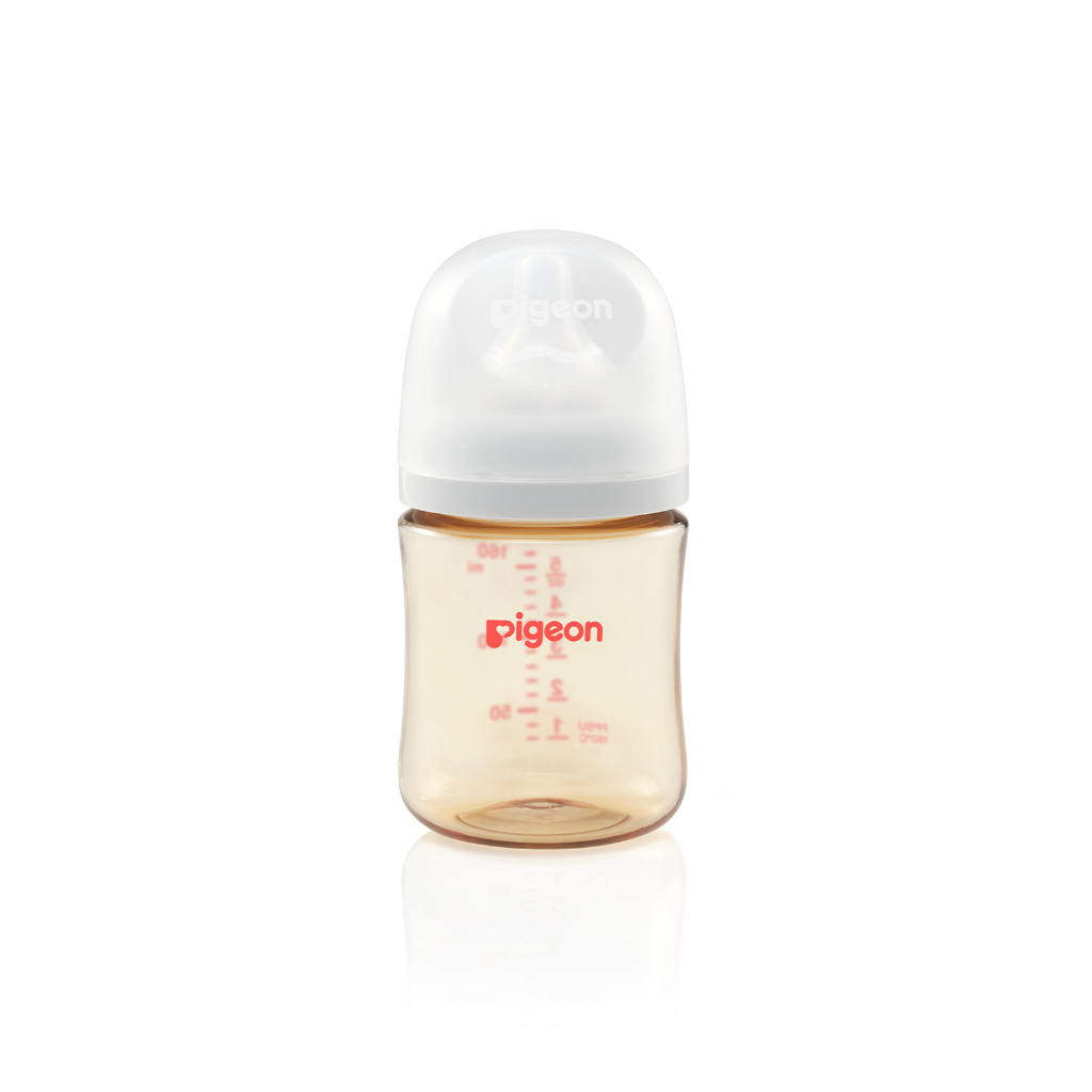 PIGEON SofTouch Wide Neck PPSU Bottle 5oz 160ml (0m+) | Shopee Malaysia
