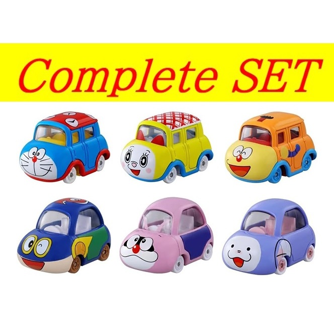 Set of 6 Dream Tomica Fujiko F. Fujio 90th Anniversary Collection Release date April 2024 Takara ...