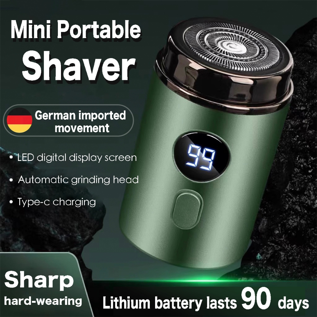 Electric Mini Razor Rechargeable Full Body Wash Waterproof Travel Car ...