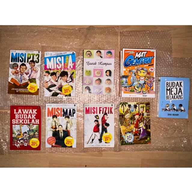 [Ready Stock‼️] MISI A/Lawak kampus/Mat gempak [Komik Komedi] | Shopee ...