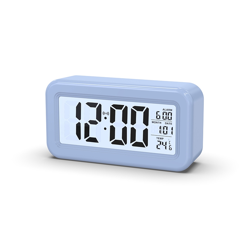 Led Digital Clock Big Screen Household Desktop Alarm Clock Temperature
