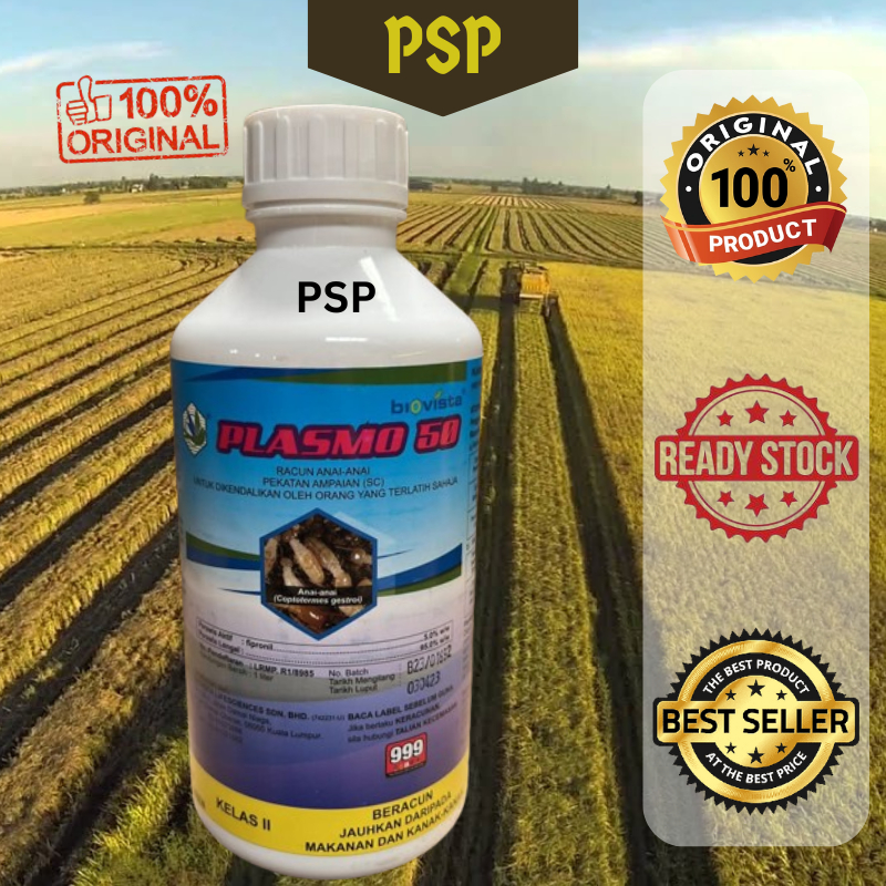 1L PLASMO 50 / Fipronil 5% BIOVISTA RACUN ANAI-ANAI TIDAK BERBAU ...