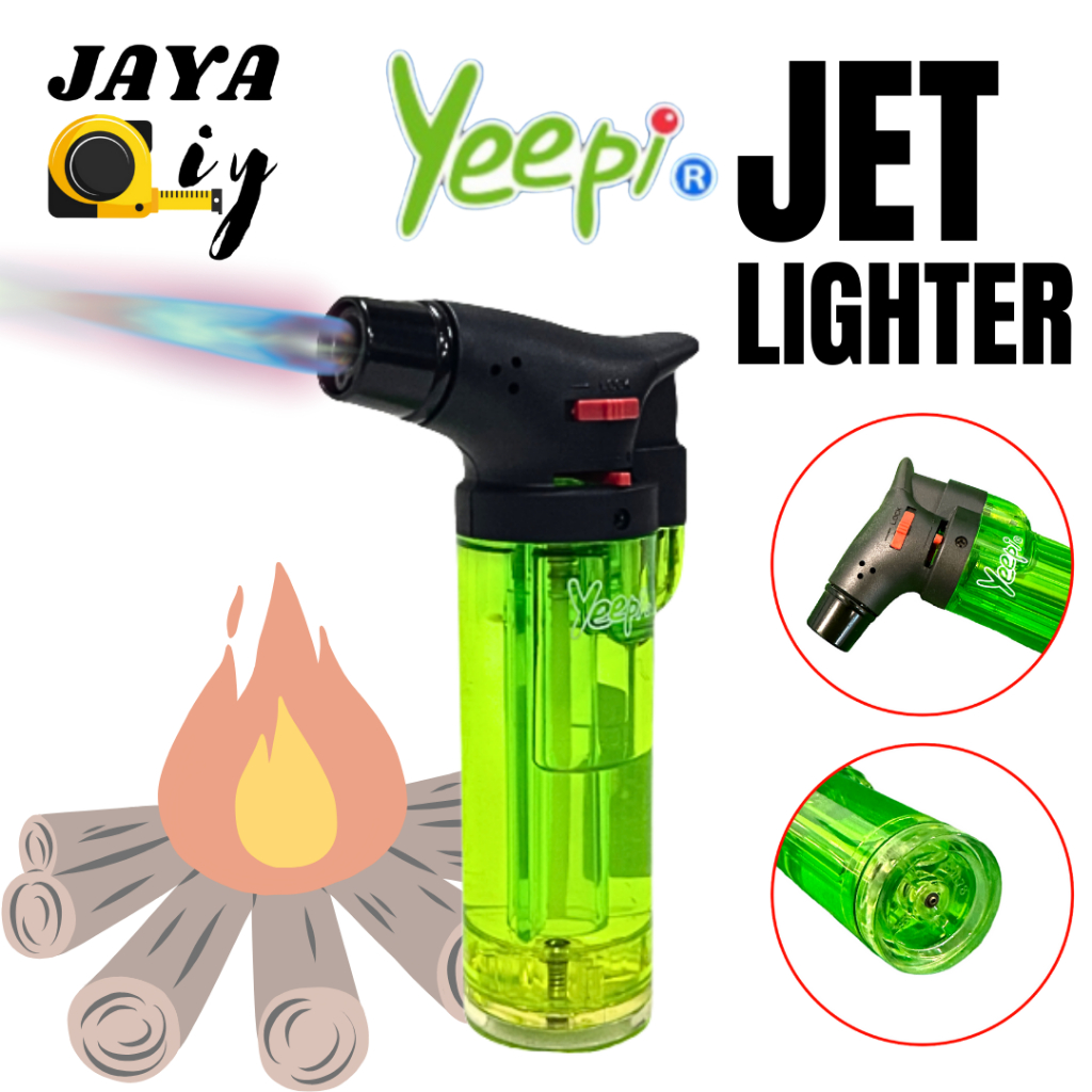 ORIGINAL Yeepi Jet Flame Lighter / Gas Lighter /Windproof Lighter ...