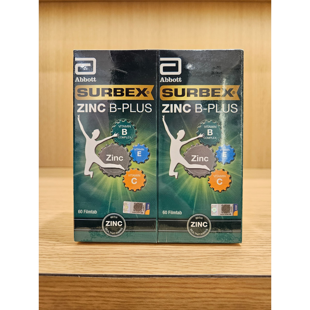 SURBEX ZINC B-PLUS 2X60'S (EXP 1/26) | Shopee Malaysia
