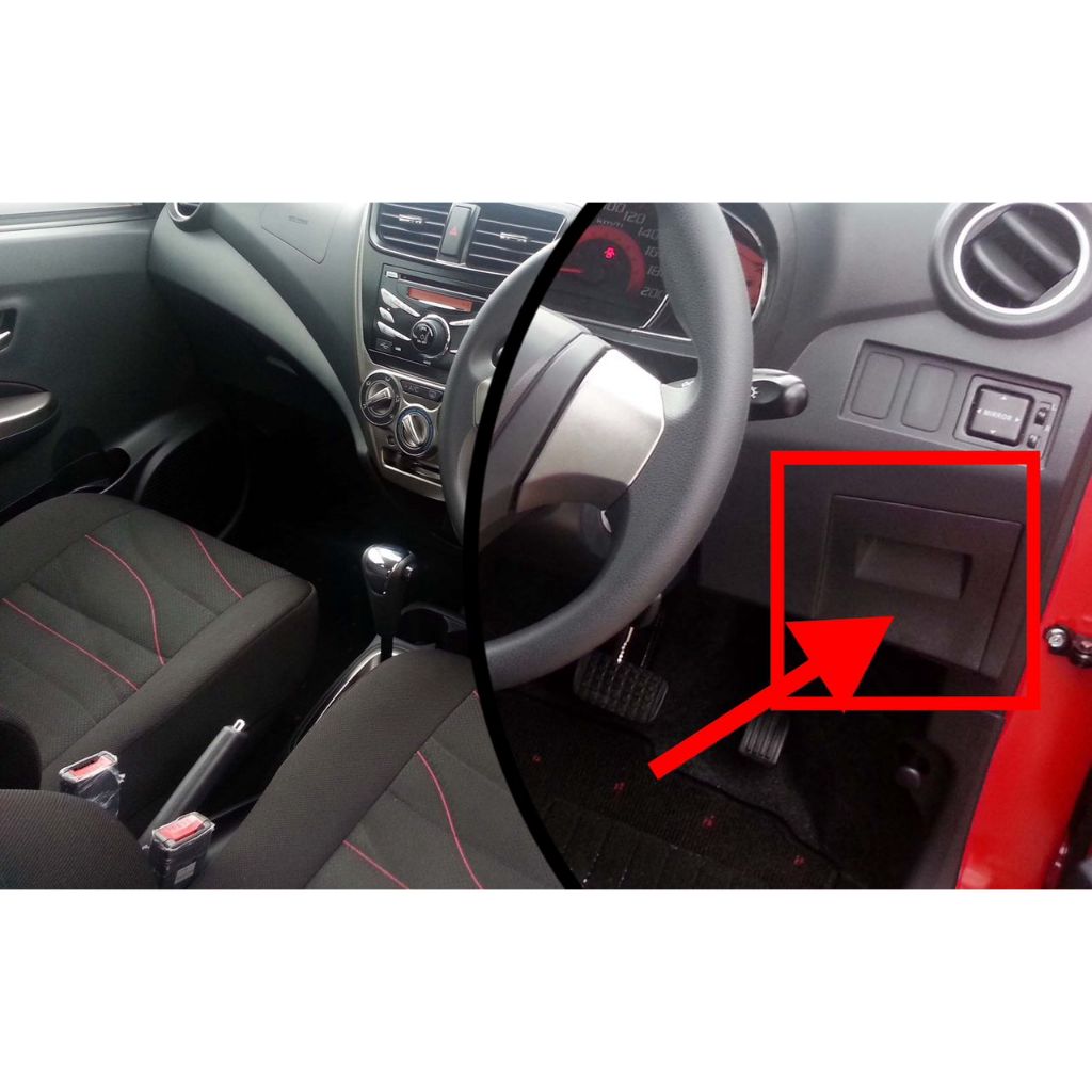 ORIGINAL PERODUA AXIA COIN BOX DUIT SYILING KANAN DRIVER SIDE PANEL ...