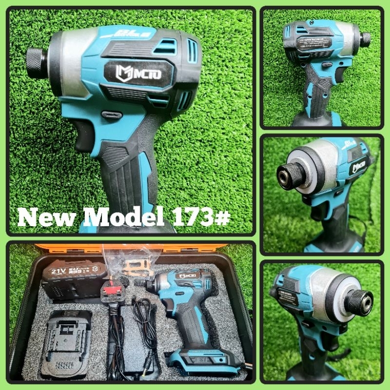 21v MYD 4speed Brushless Motor Cordless Impact Driver Drill 1/4" OEM ...