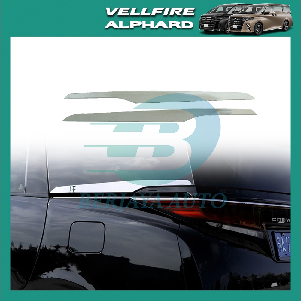 Toyota Alphard Vellfire 2024 AH40 AGH40 Side Door Rear View Window ...