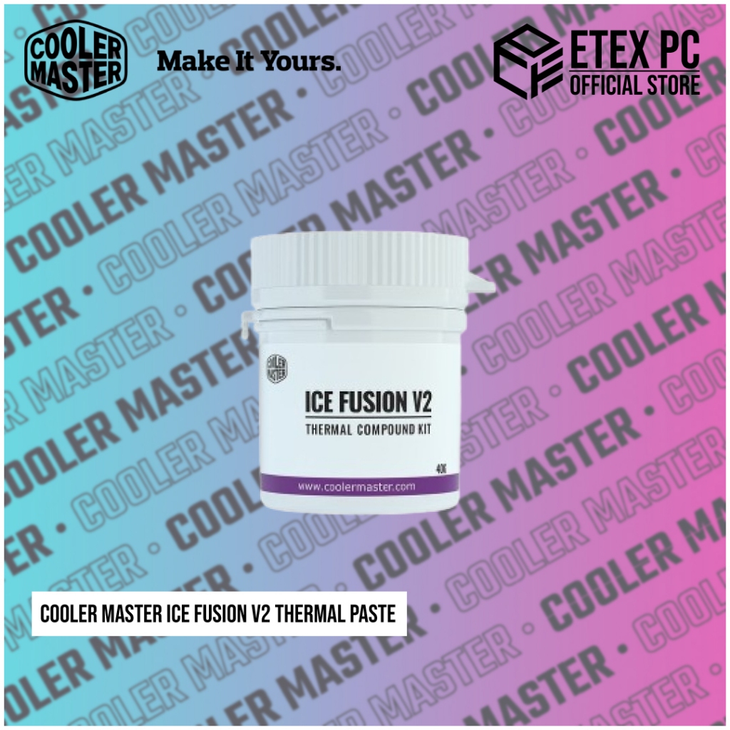 Cooler Master Ice Fusion V2 Thermal Paste # RG-ICF-CWR3-GP | Shopee Malaysia