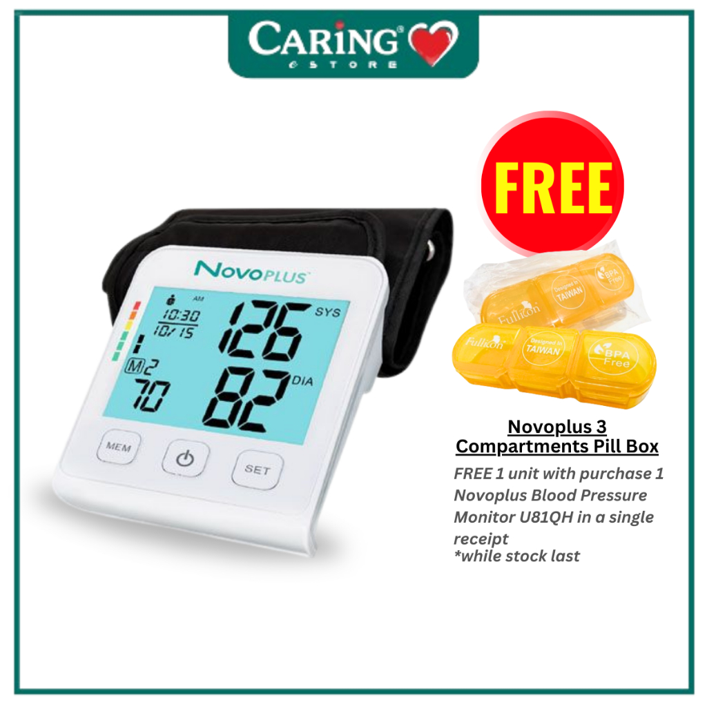 NOVOPLUS BLOOD PRESSURE MONITOR U81QH | Shopee Malaysia