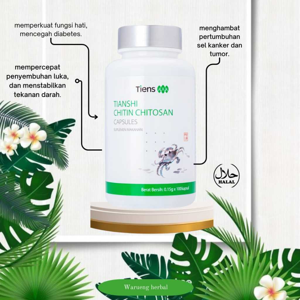 Tianshi Chitin Chitosan Mengatasi Masalah Asam Lambung/Gerd/Lemak Jahat ...