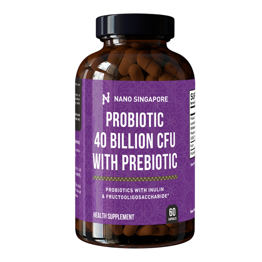 Nano Singapore Probiotics 40 Billion CFU (60 Capsules) | Shopee Malaysia