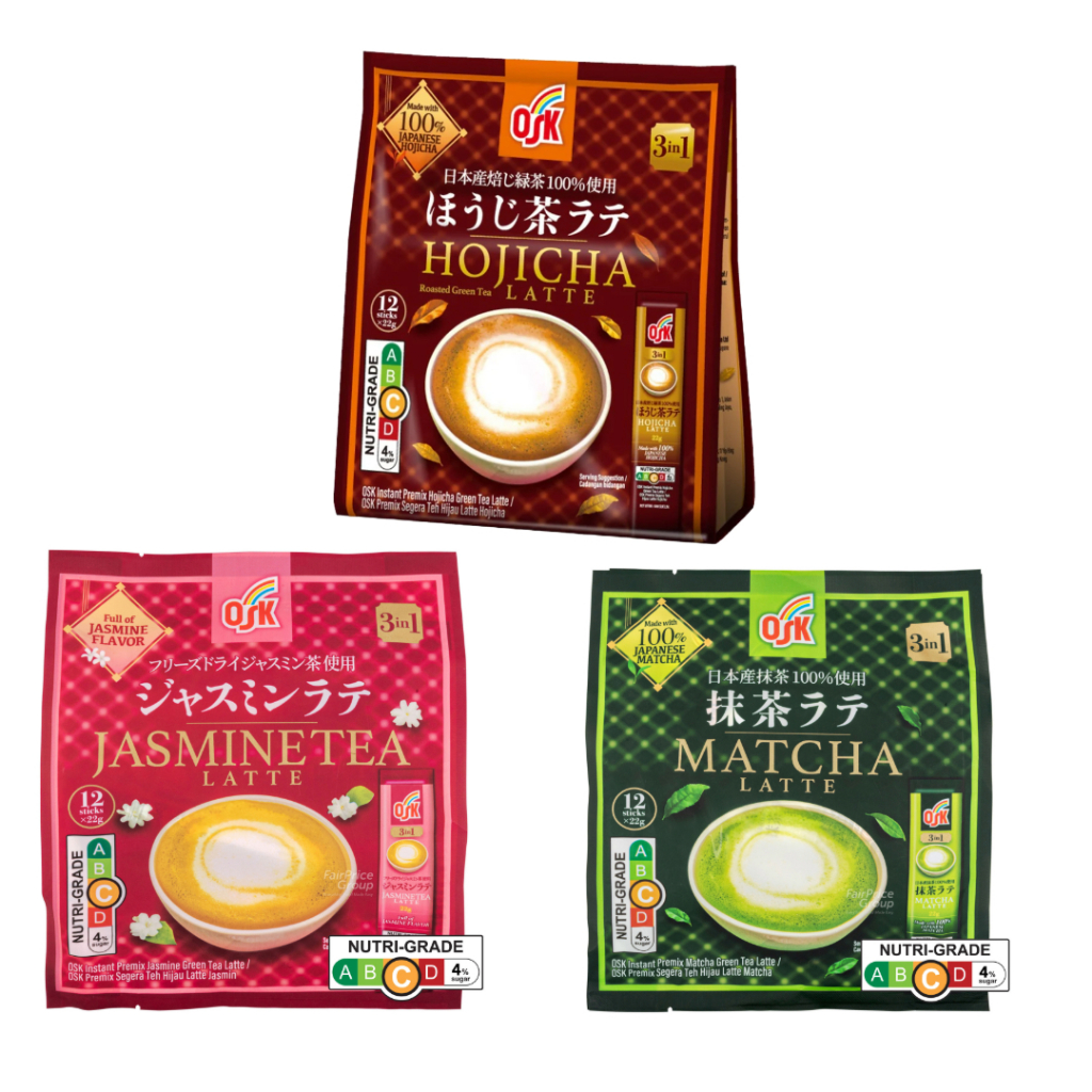 [ JAPAN 日本 ] OSK Japanese Tea Latte 日本产OSK拿铁 264G | Shopee Malaysia