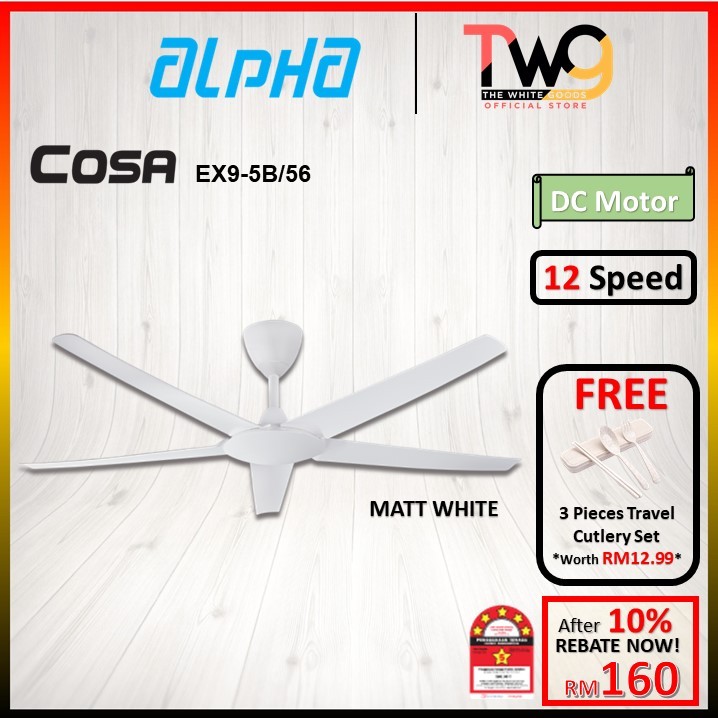 [With Gift] Alpha COSA Series CX10 (56"/40") 1 Speed / EX9 (56"/40") 12 ...