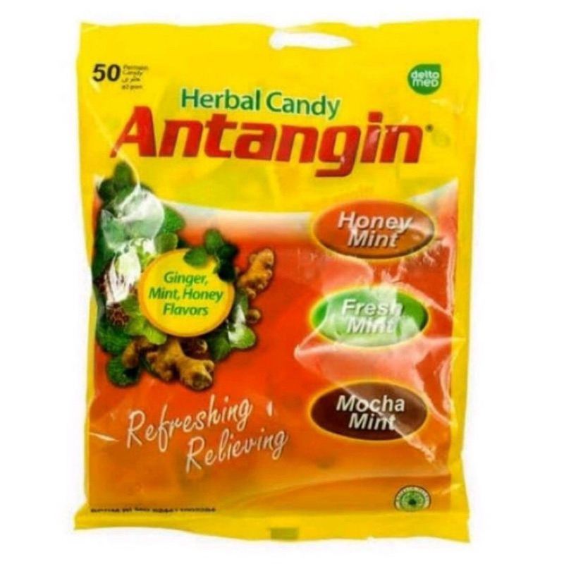 HALAL PRODUK INDONESIA HERBAL CANDY ANTANGIN 50PCS 100G | Shopee Malaysia