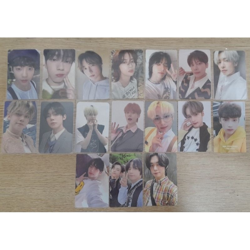 OFFICIAL PHOTOCARDS TXT SWEET JAPAN CHAOTIC WONDERLAND MOAZONE MEMORIES ...