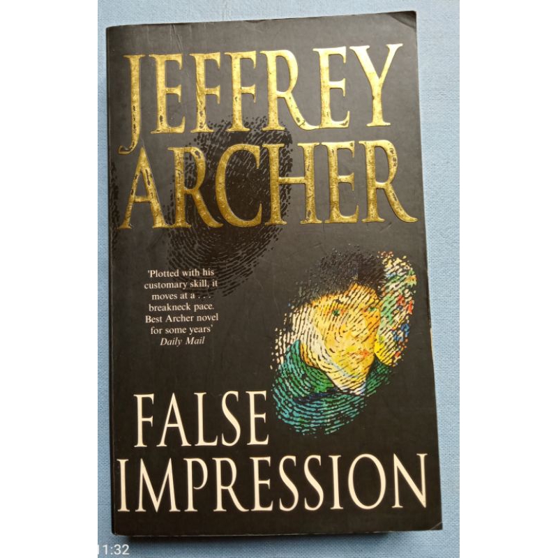 preloved FALSE IMPRESSION Jeffrey Archer | Shopee Malaysia